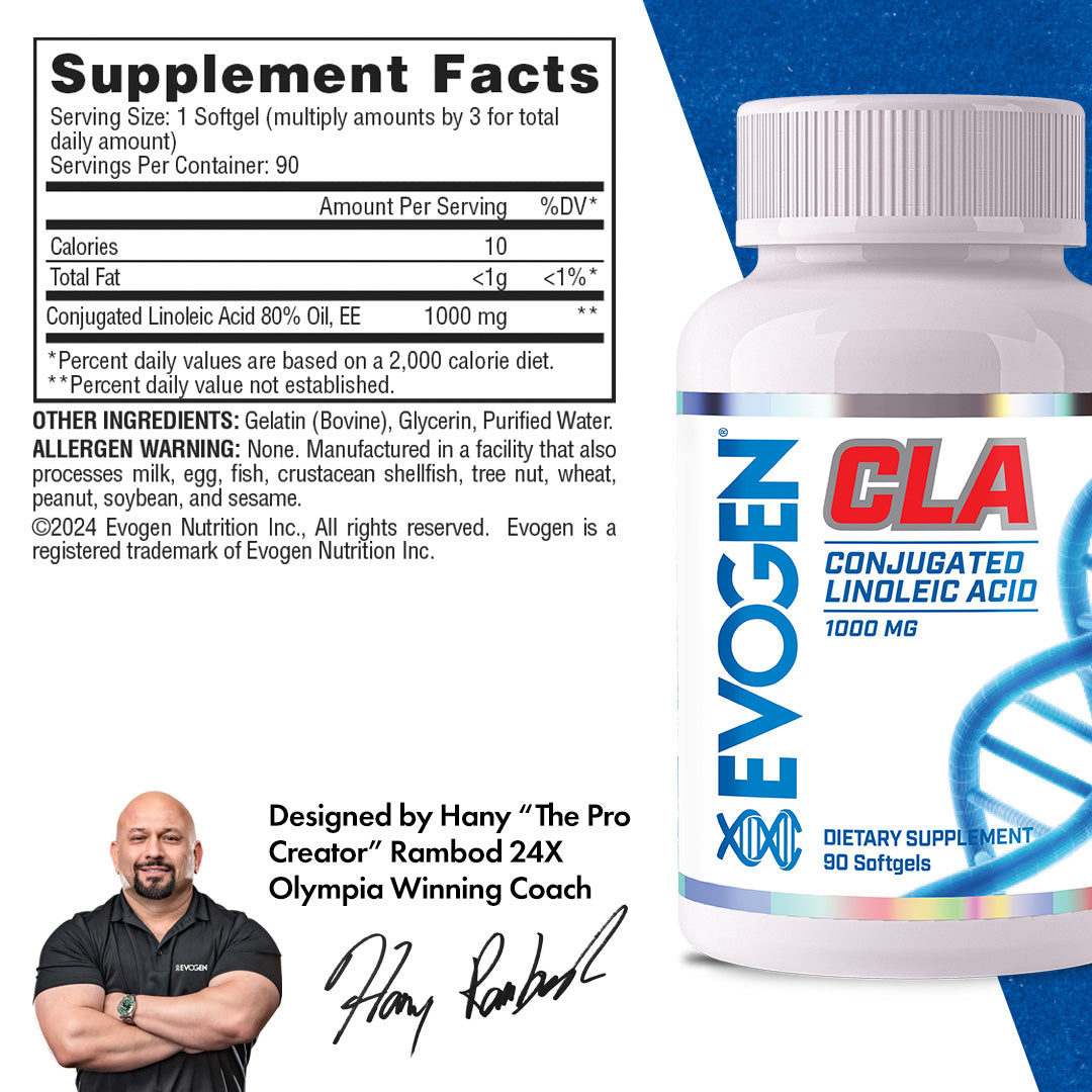 Evogen Nutrition CLA - Conjugated Linoleic Acid