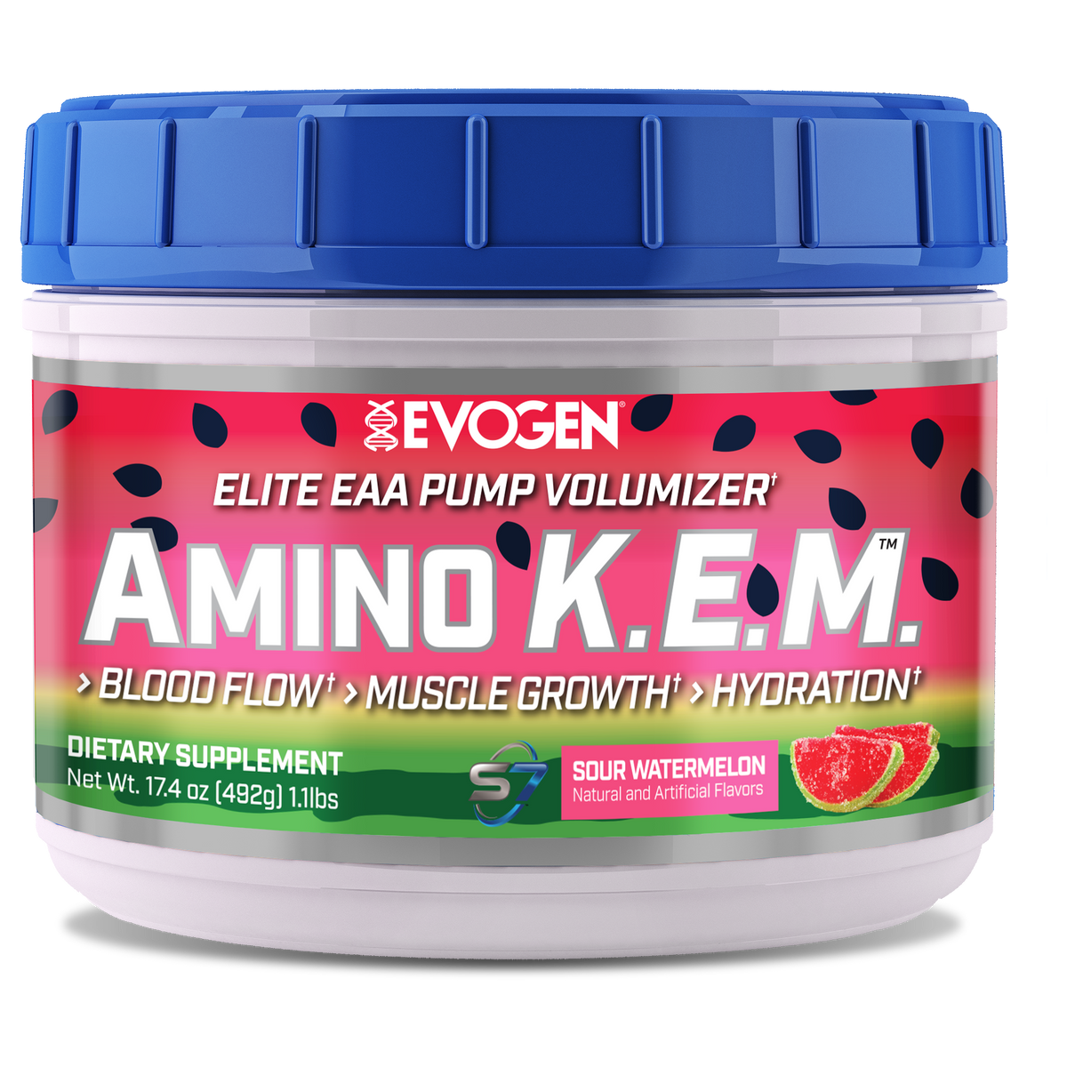 Evogen Nutrition Amino KEM — Premium Intra-Workout EAA Pump Volumizer