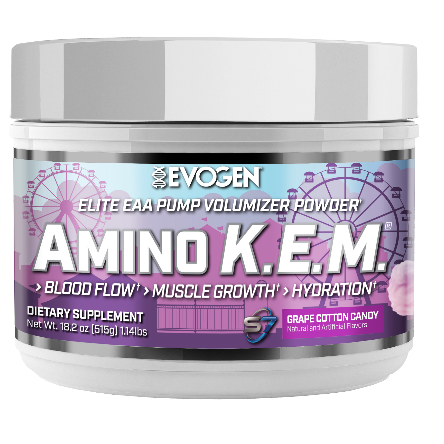 Evogen Nutrition Amino KEM — Premium Intra-Workout EAA Pump Volumizer