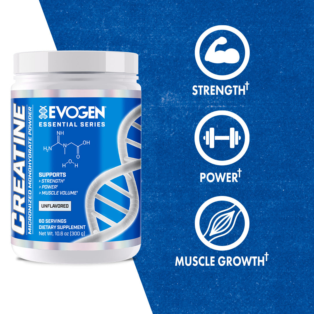 Evogen Creatine Monohydrate — Maximize Muscle Gains & Strength