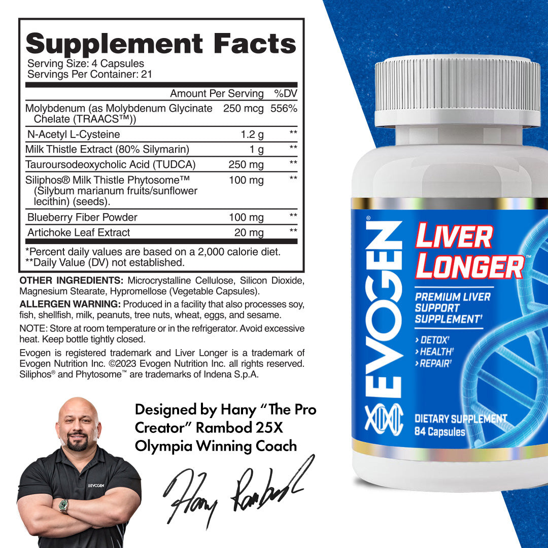 Evogen Nutrition - Liver Longer
