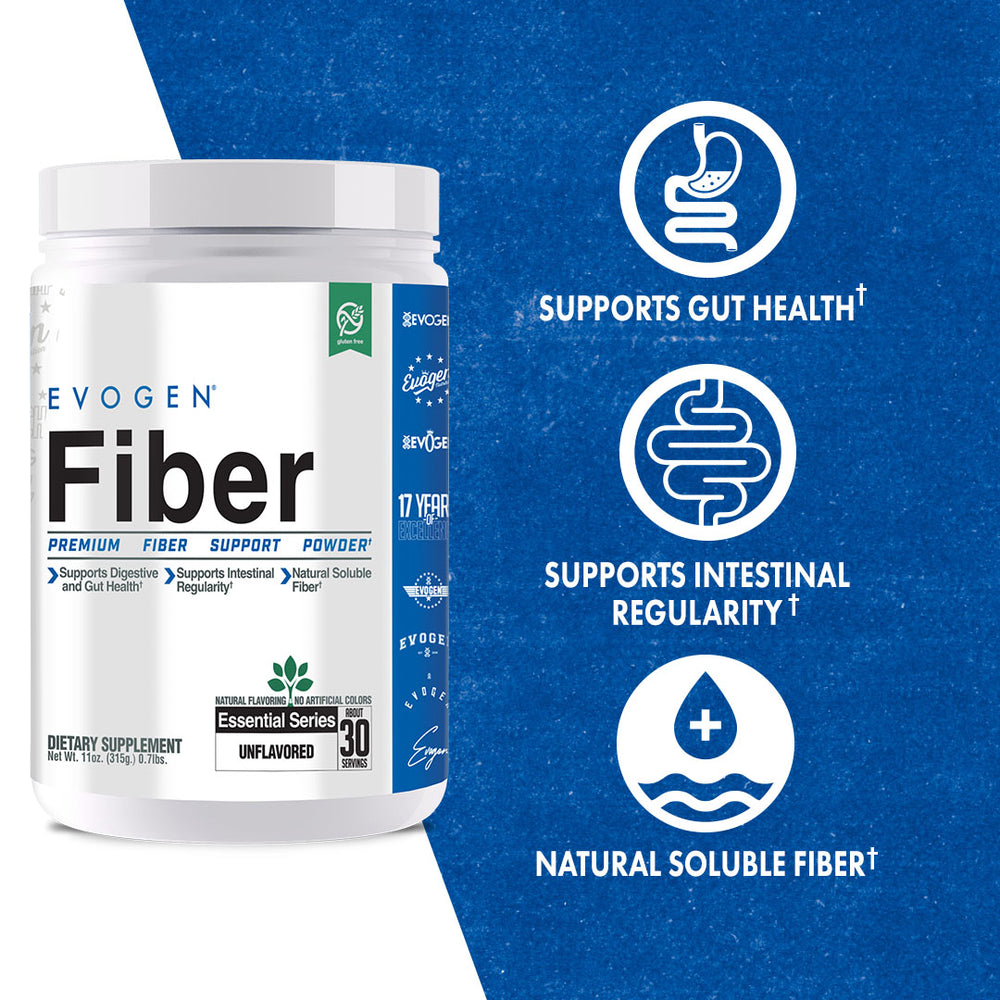 Premium Fiber Supplement for Gut Health | Evogen Nutrition