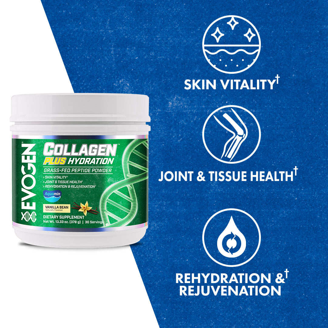 Evogen Nutrition Collagen Plus Hydration — Grass-Fed Collagen Peptides